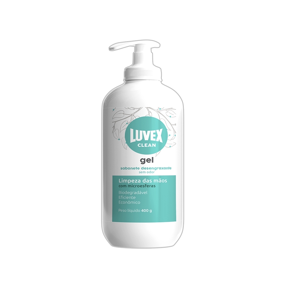 LUVEX CLEAN DESENGRAXANTE GEL FRASCO 400ML/G