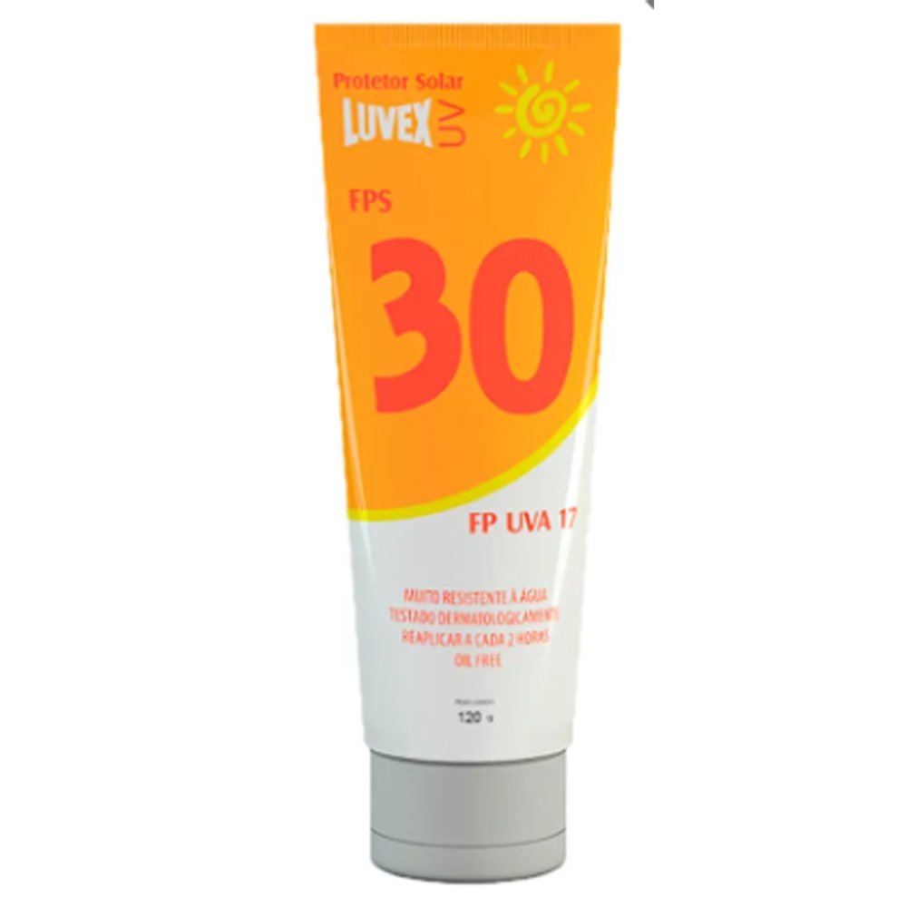 BLOQUEADOR LUVEX UV FPS 30 - BISNAG 120G C/REPELENTE
